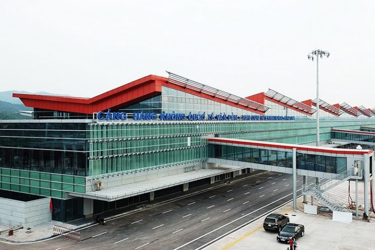 The first flight to pilot vaccine passports landed at Van Don airport